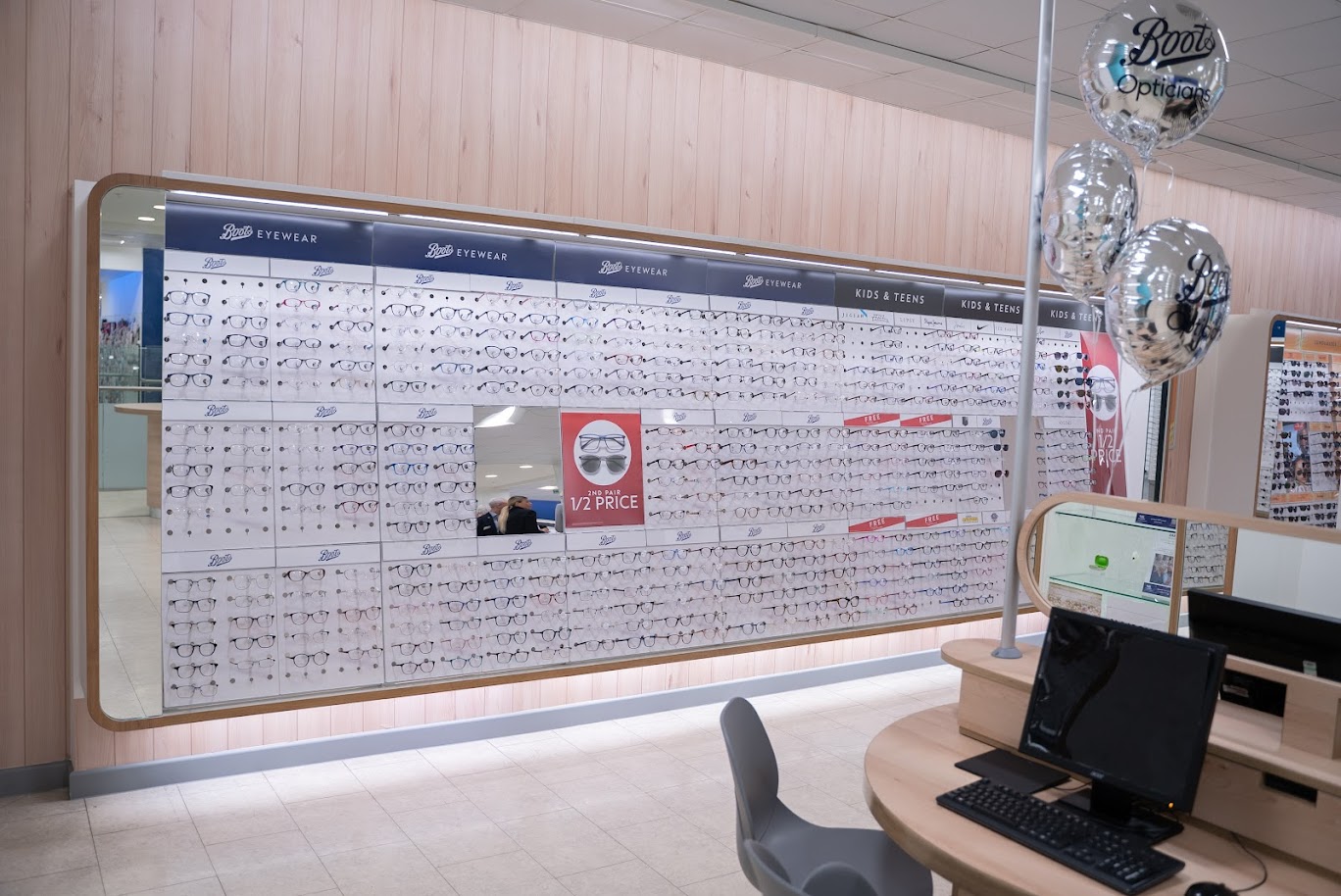 Boots Opticians Store In Victoria Centre Receives Exciting New Makeover