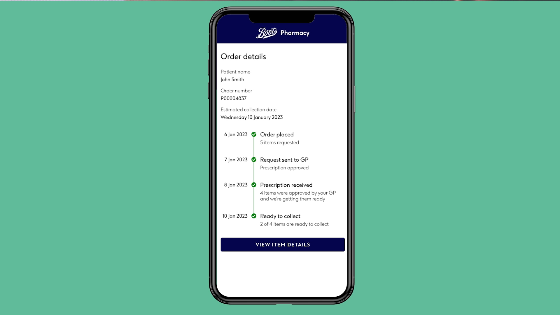 Tracking-style prescription tracking and FREE home delivery for repeat ...